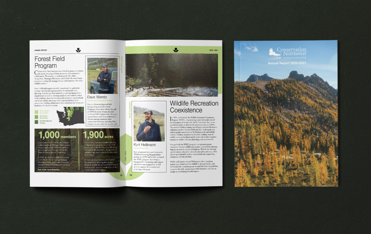 Conservation Northwest's Annual Report 2020-2021